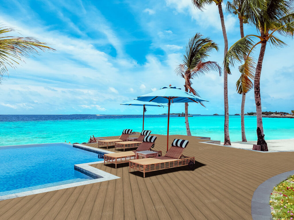 Composite Decking: Outdoor Decking Boards, Wood & WPC Decking | Oakio