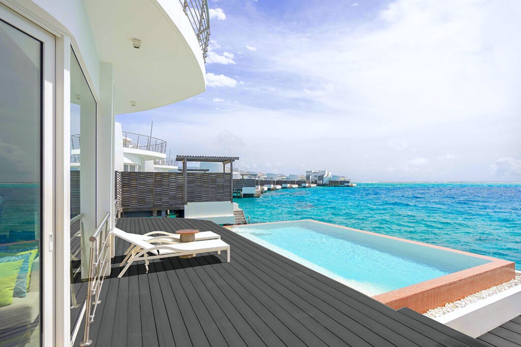 Black Composite Decking: A Classic Color for a Modern Household - Oakio ...