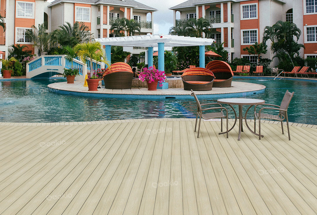 Composite Decking: Outdoor Decking Boards, Wood & WPC Decking | Oakio