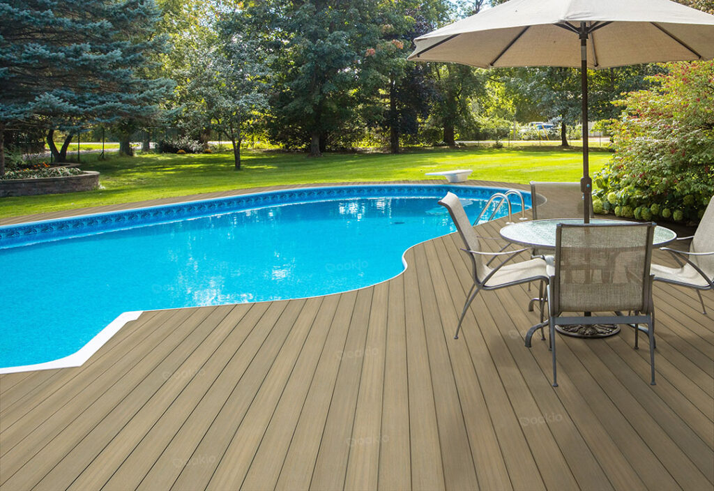 Composite Decking: Outdoor Decking Boards, Wood & WPC Decking | Oakio