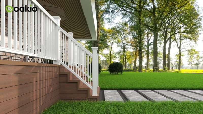 Elevated Deck Plan - Oakio Plastic Wood Building Materials Company